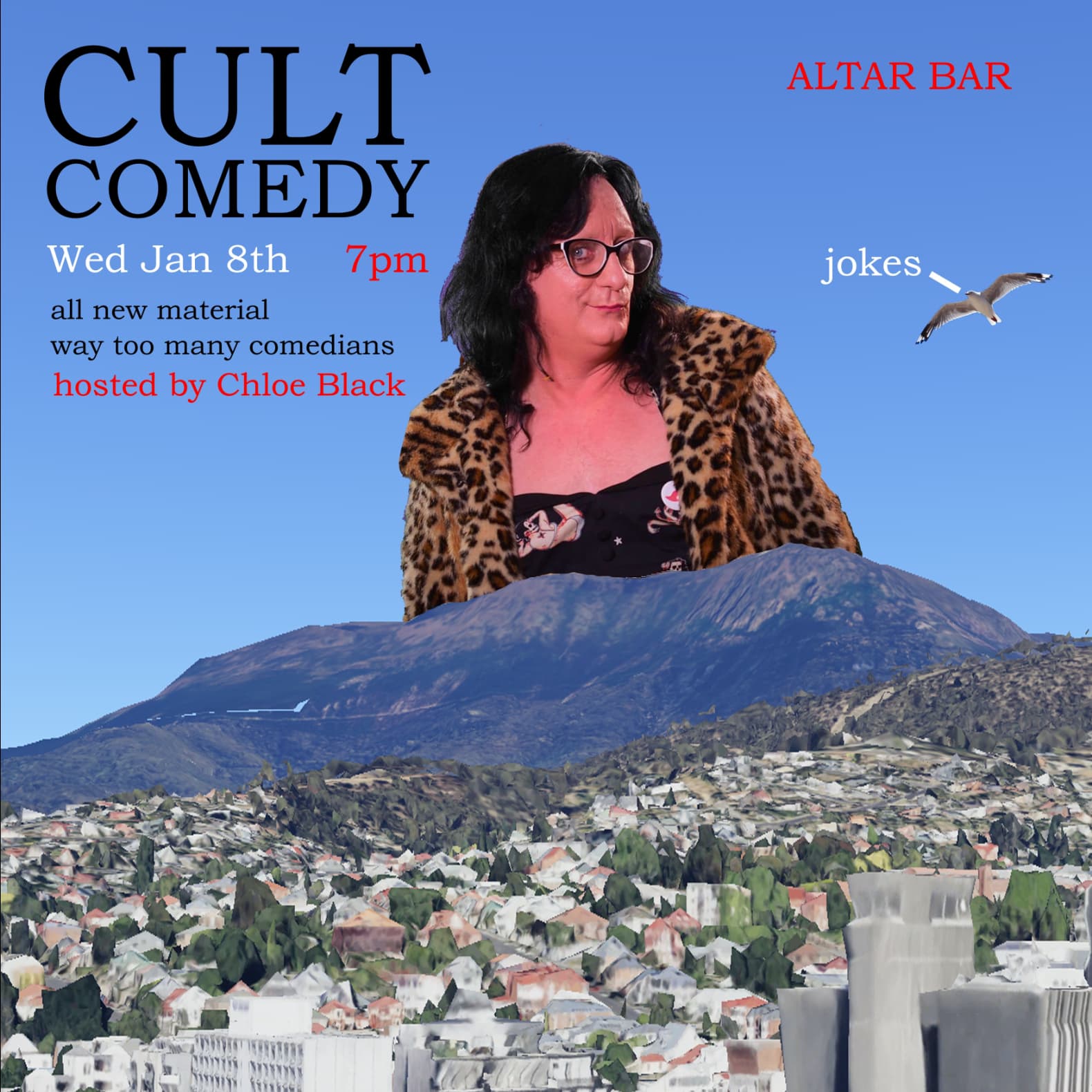 Cult Comedy at Altar Bar | In The Hanging Garden